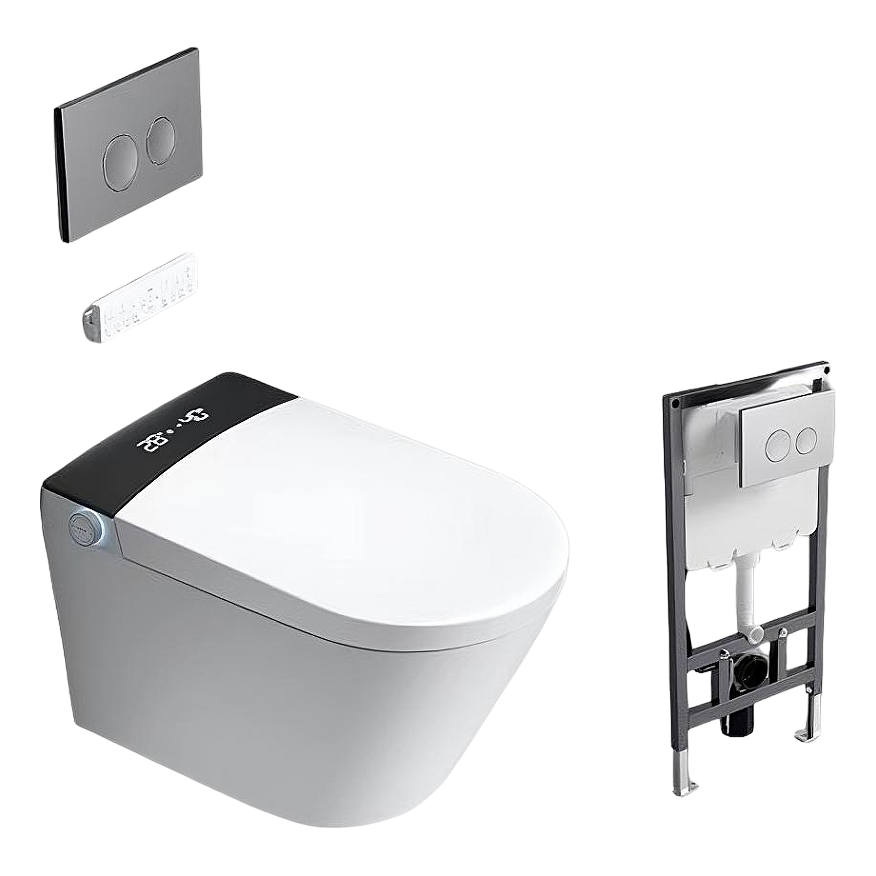 Приставной унитаз Timo TE-751B белый