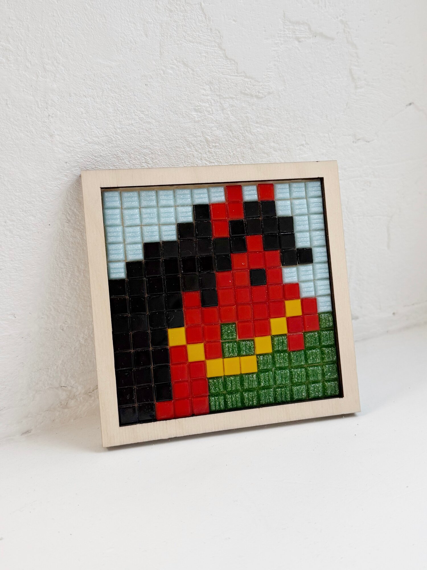 Развивающий набор для творчества. RASTEBINA. Мозаика. Сделай сам. Лошадка. Для развития творческих навыков, 15x15 см