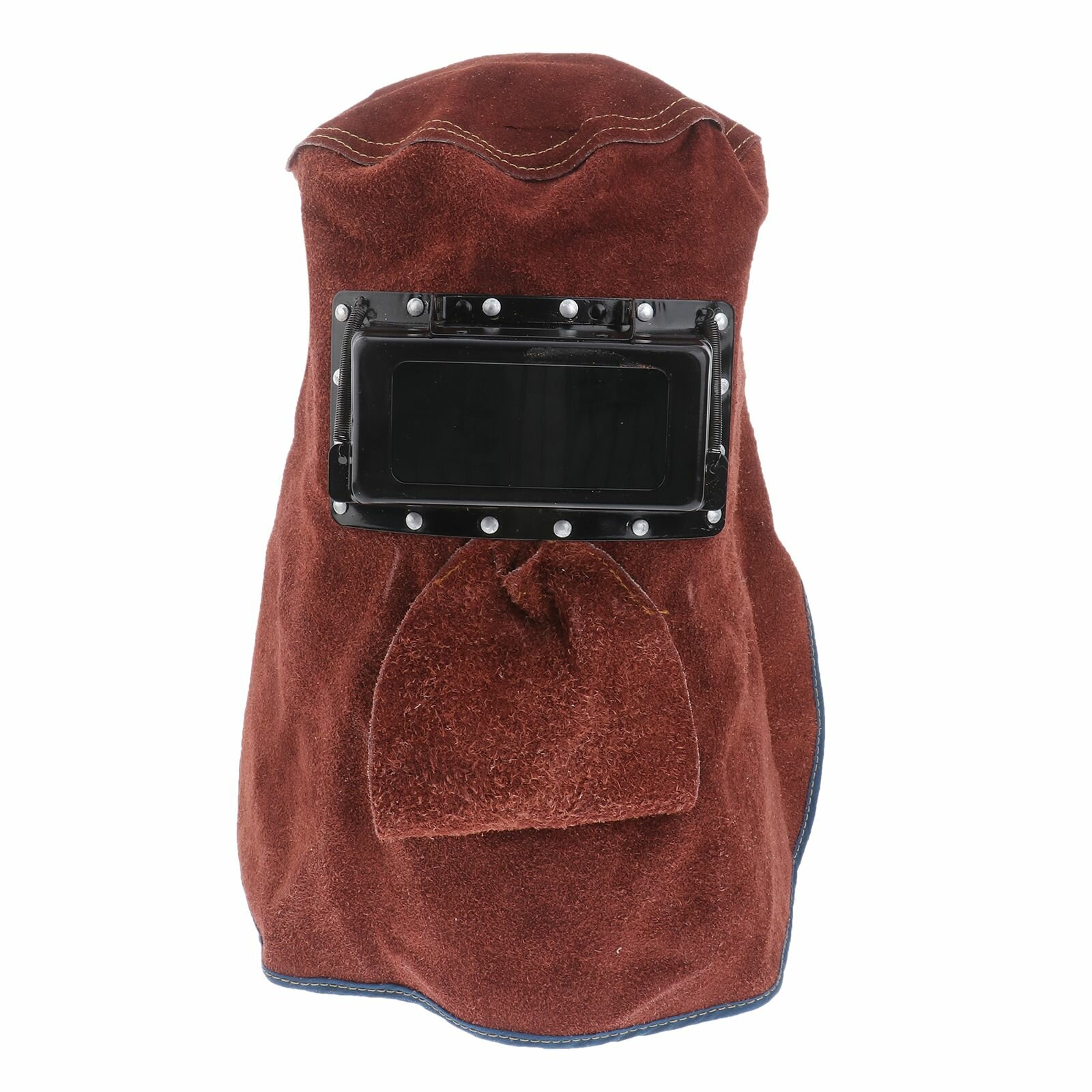 Оголовье для сварочной маски, кожаное, универсальное крепление для сварщика, защита лица при сварке, плавке и котельных работах, прочная коровья кожа