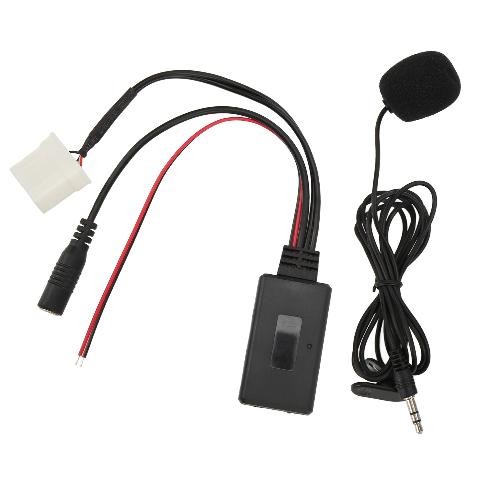 Bluetooth5.0 AUX IN Кабель-адаптер ISO Замена микрофона громкой связи для Mazda MX5 2006 г. в.