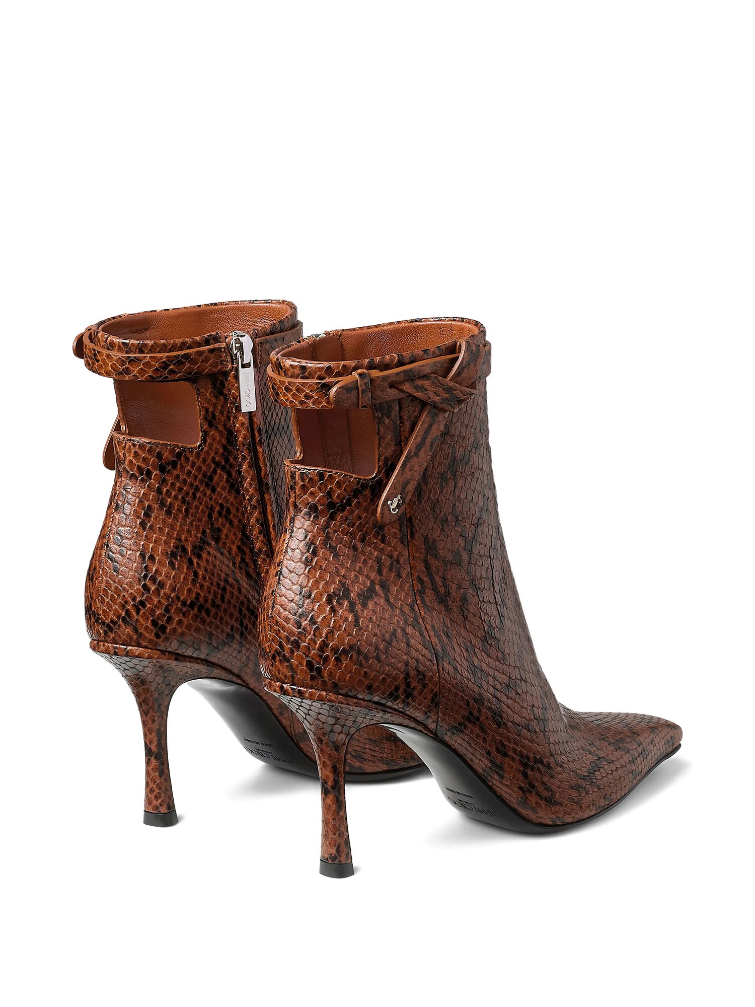 Ботинки JIMMY CHOO Camie 85, размер 38.5, brown — фото 1