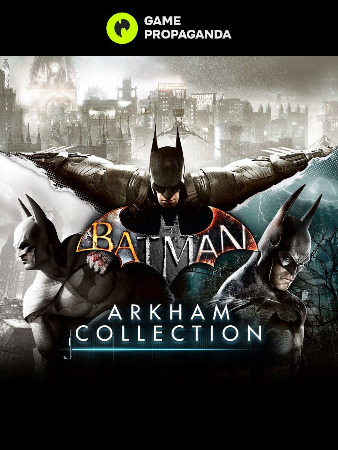 Игра Batman: Arkham Collection PS4 + 151 TRY на баланс PSN. Турция. Цифровая версия