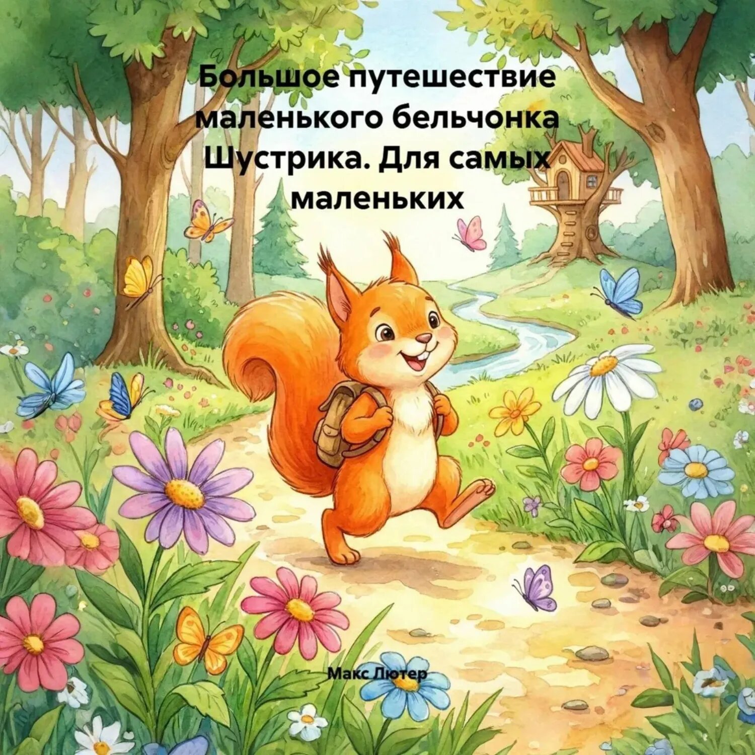 Большое путешествие маленького бельчонка Шустрика. Для самых маленьких [Аудиокнига]