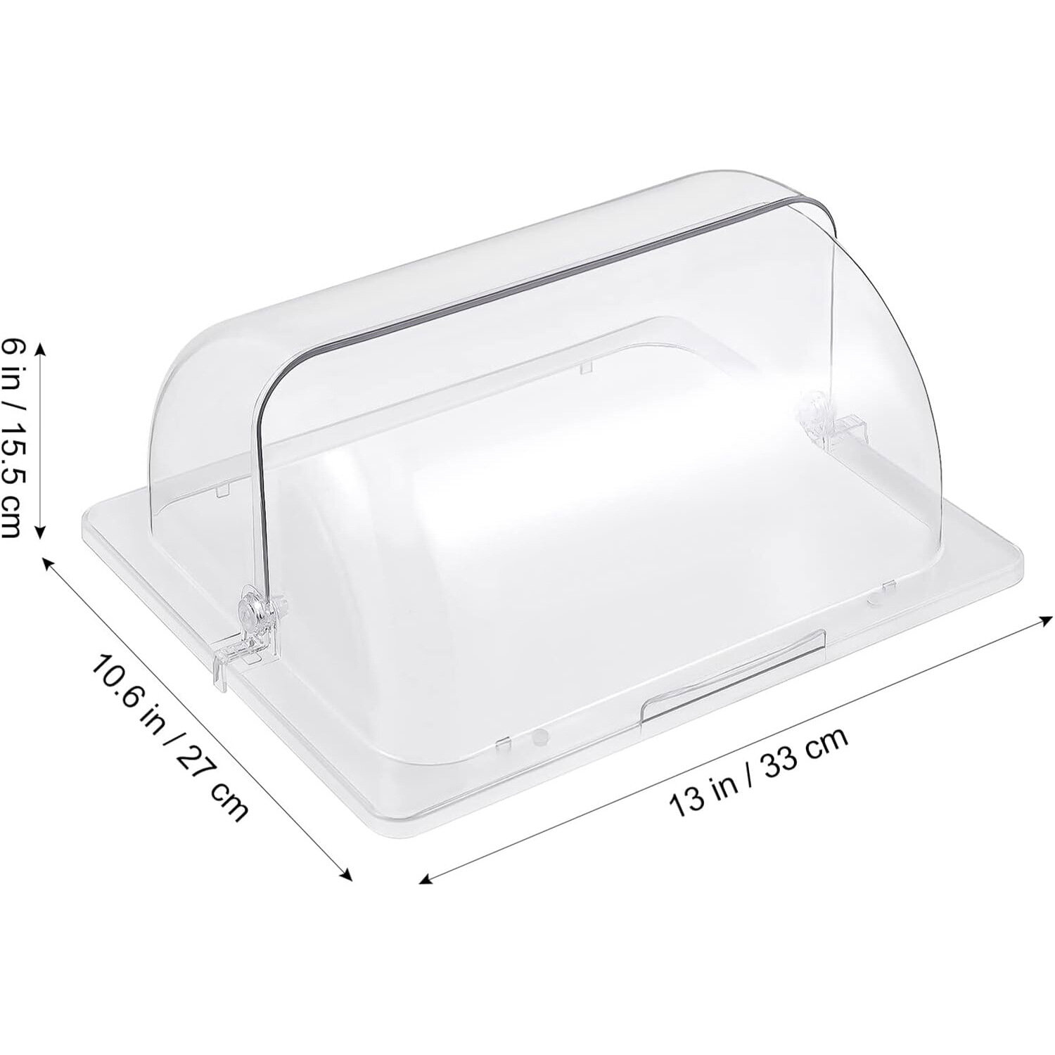 Прозрачная круглая крышка для еды Jinde Factory, круглая крышка для торта, крышка для десерта, крышка для дегустации десертов в супермаркете