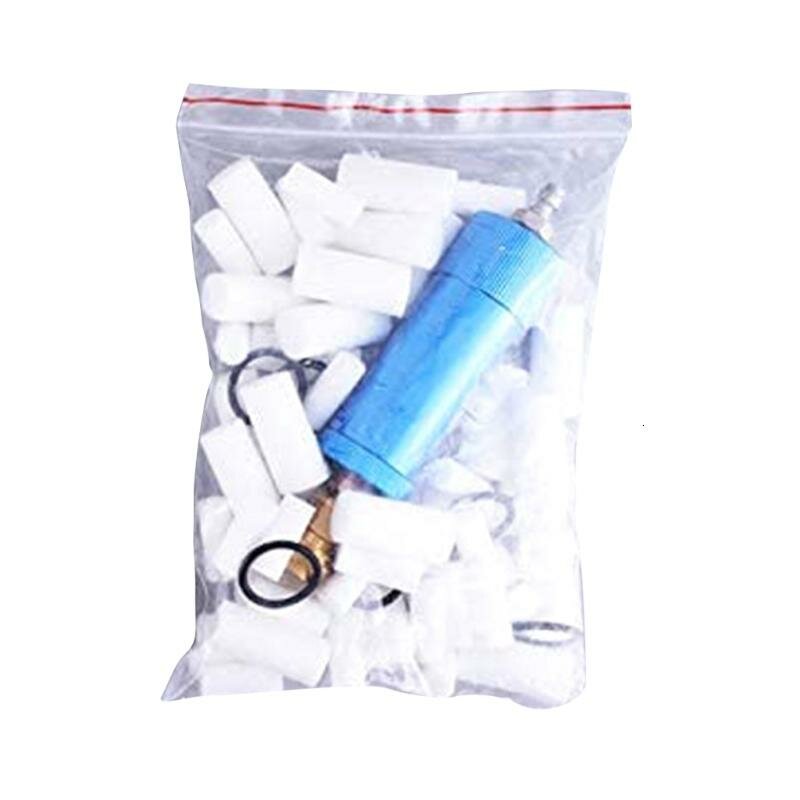 Фильтр воздушный масляно-водяной PCP 30 МПа с ручным насосом и разъемами, Синий