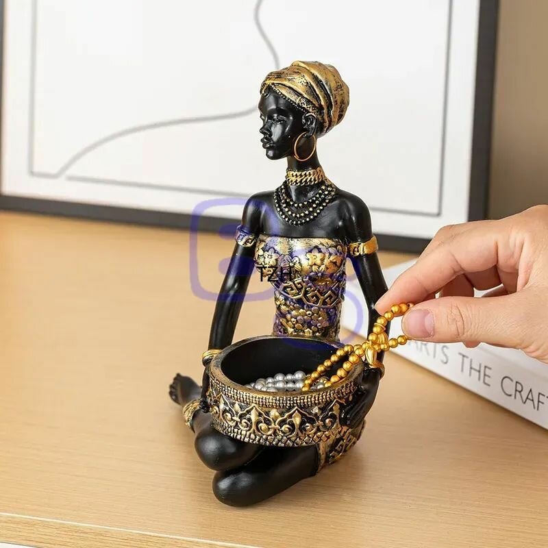 Новый национальный стиль африканских женщин-украшений, гостиных, дверей, телевизоров, украшений для вина