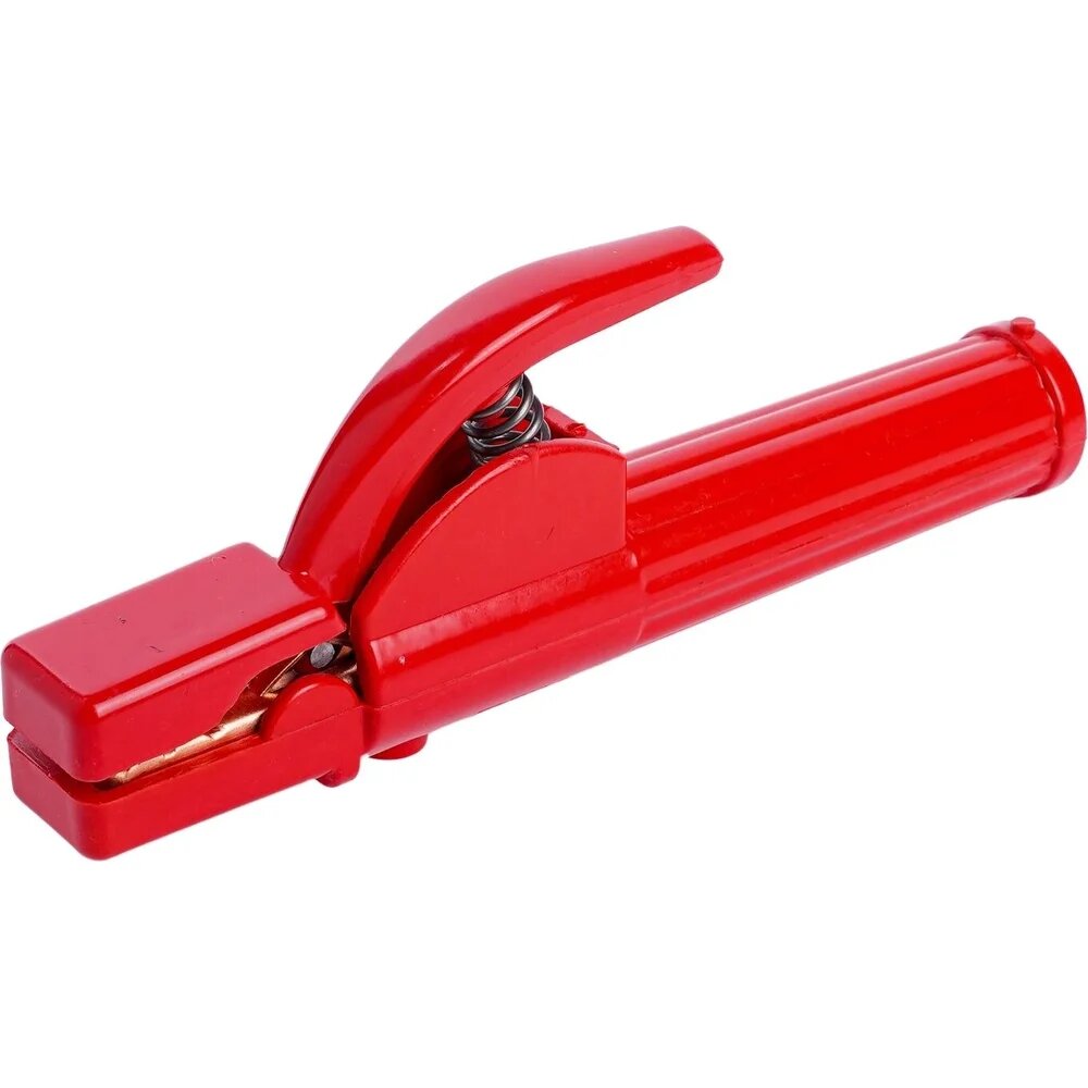 Электрододержатель (железный) (эконом) Weld HOLDER 500 A, пружинный крокодил, промышленный тип, высокотоковый