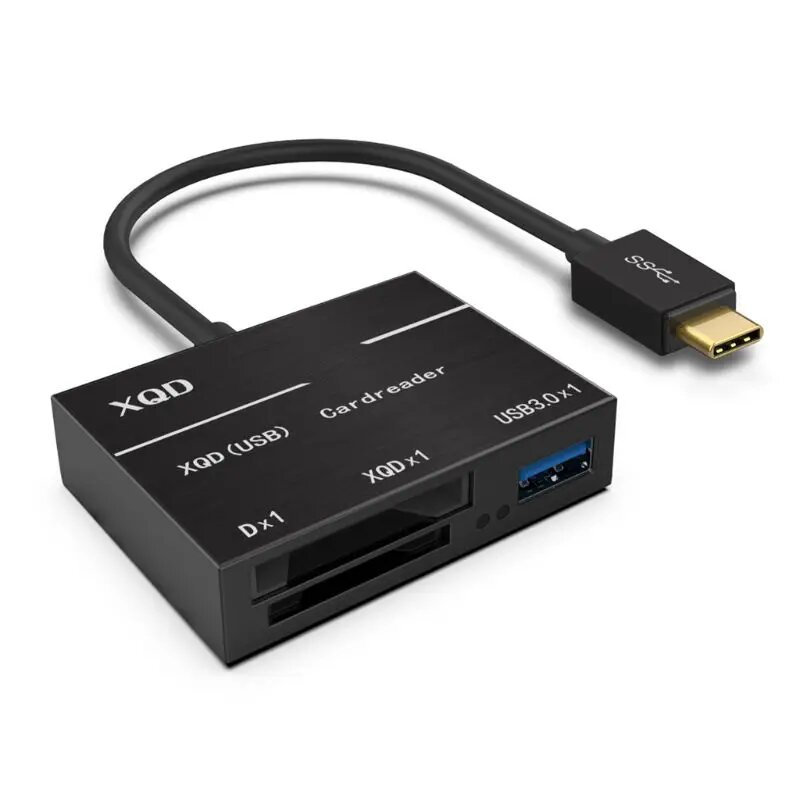 Новый высокоскоростной кардридер Type-C на XQD/SD, USB 3,0, адаптер для камеры компьютерный набор для карт Sony серии G Lexar XQD