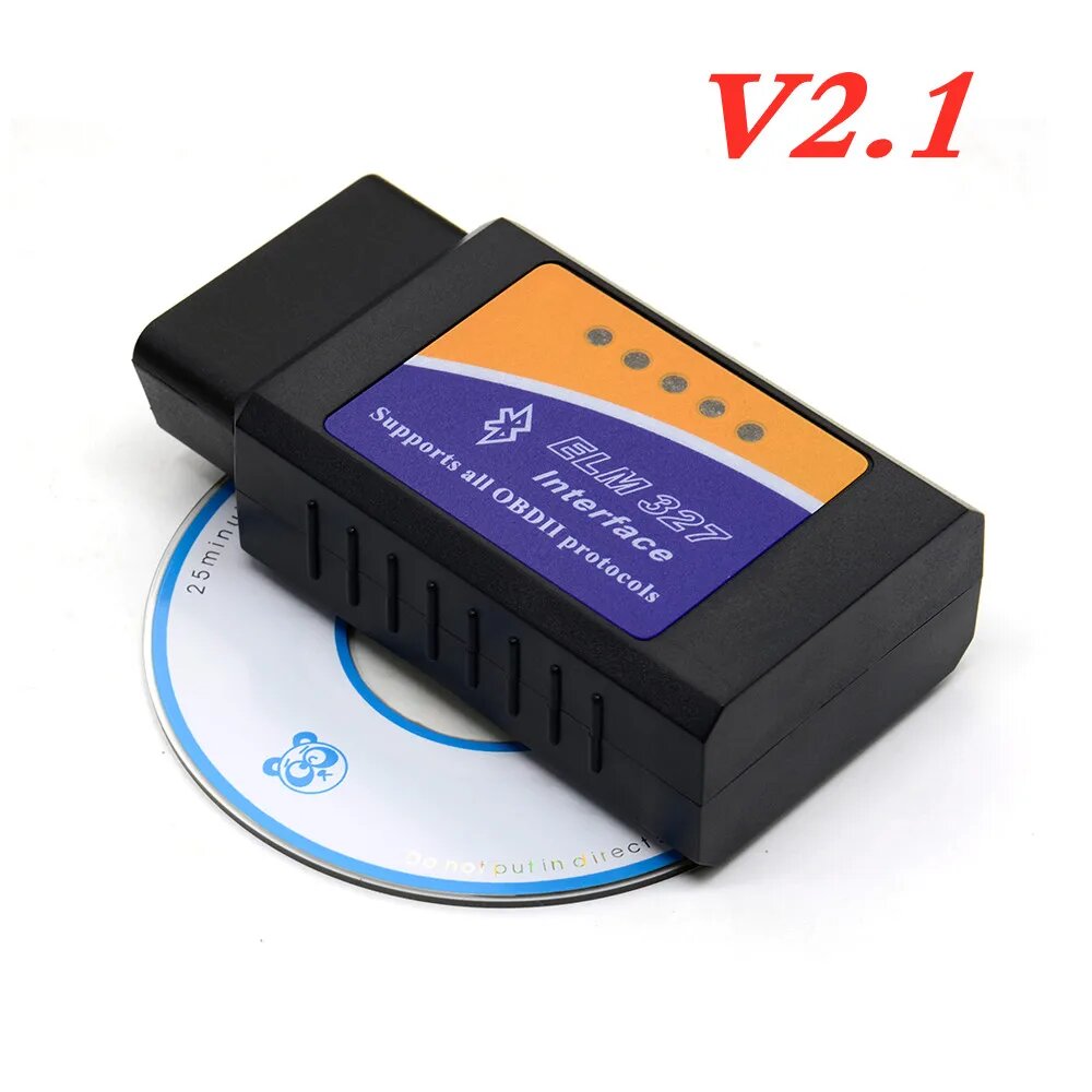 Прочный автомобильный диагностический сканер ELM 327 в 2.1 для Android Torque ELM327 Bluetooth V2.1 интерфейс OBD2 / OBD II