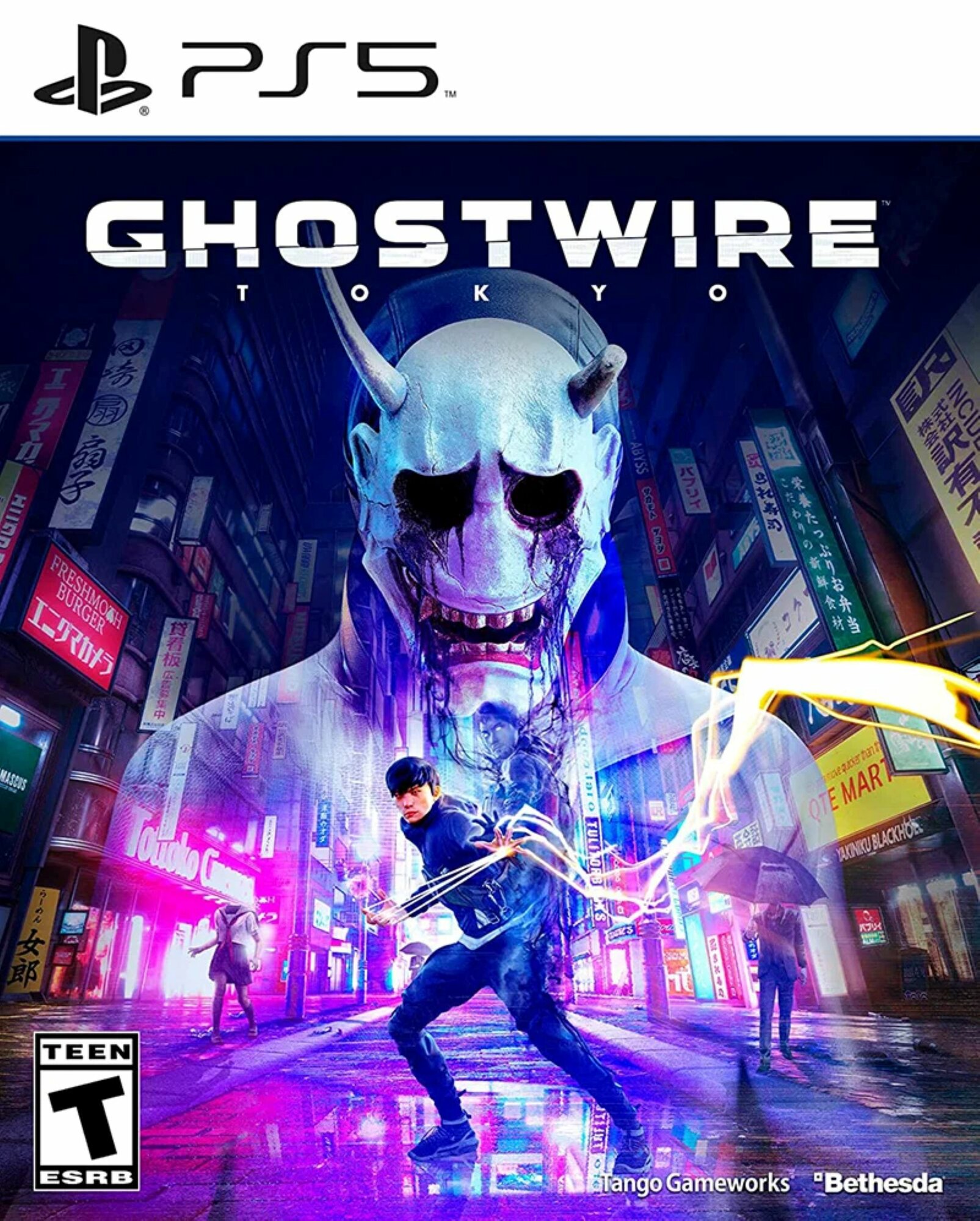 Ghostwire: Tokyo (Полностью на русском языке) (Игра на диске) (PS5)