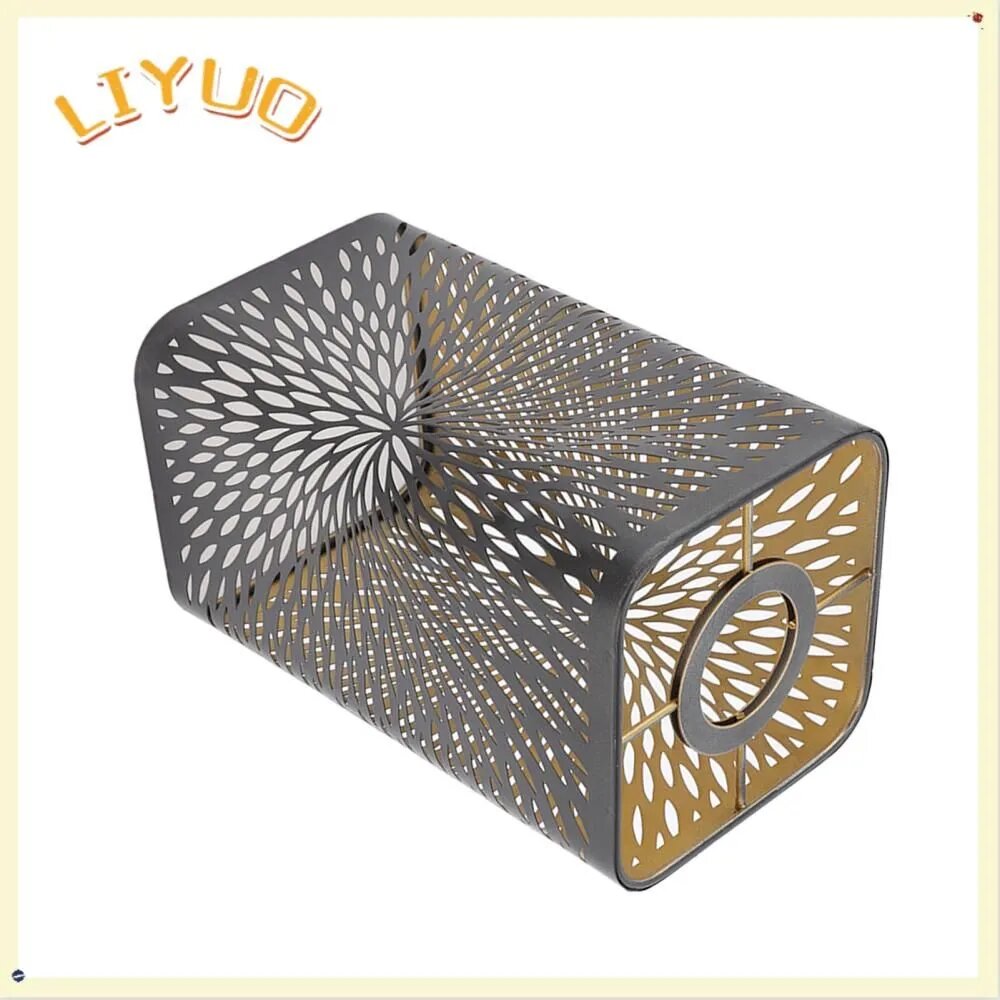 Абажур с квадратным узором