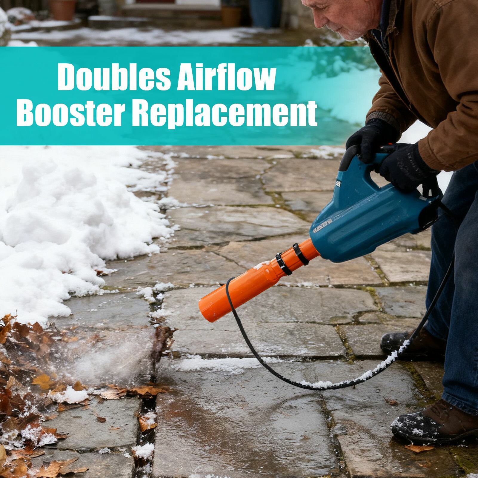 Насадка для воздуходувки для желобов, Насадка для воздуходувки , Садовый пылесос