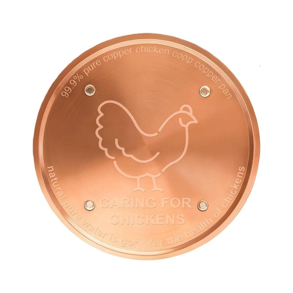Медный диск для очистки поилок для птиц, Цыпленок