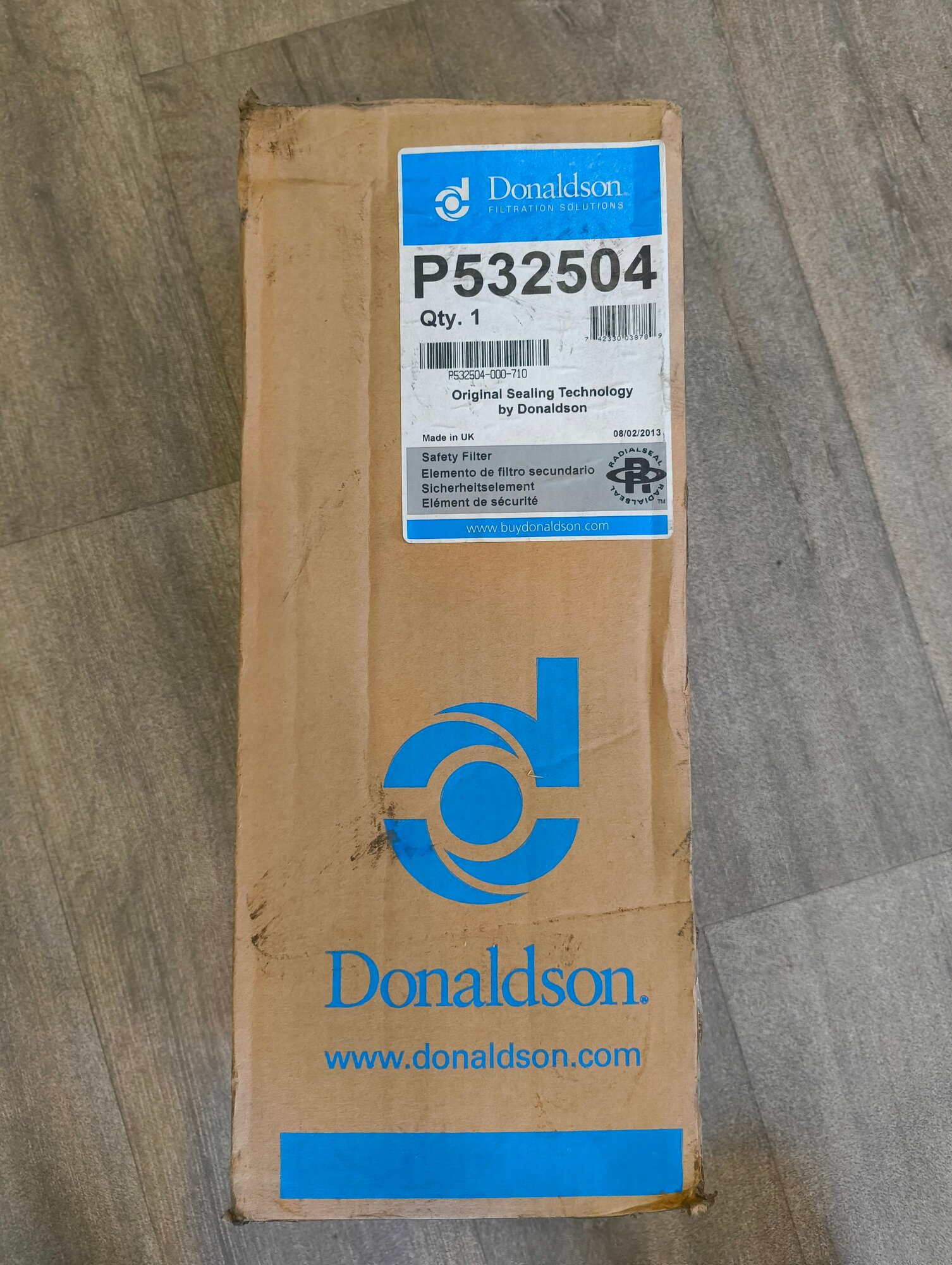 P532504 Воздушный фильтр DONALDSON