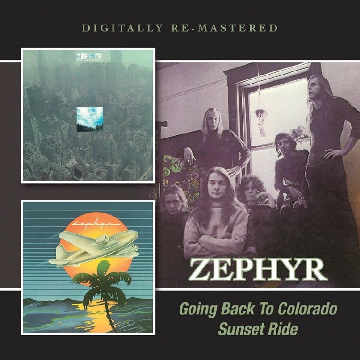 CD диск Zephyr - Going Back To Colorado/ Sunset Ride (2CD) 2015