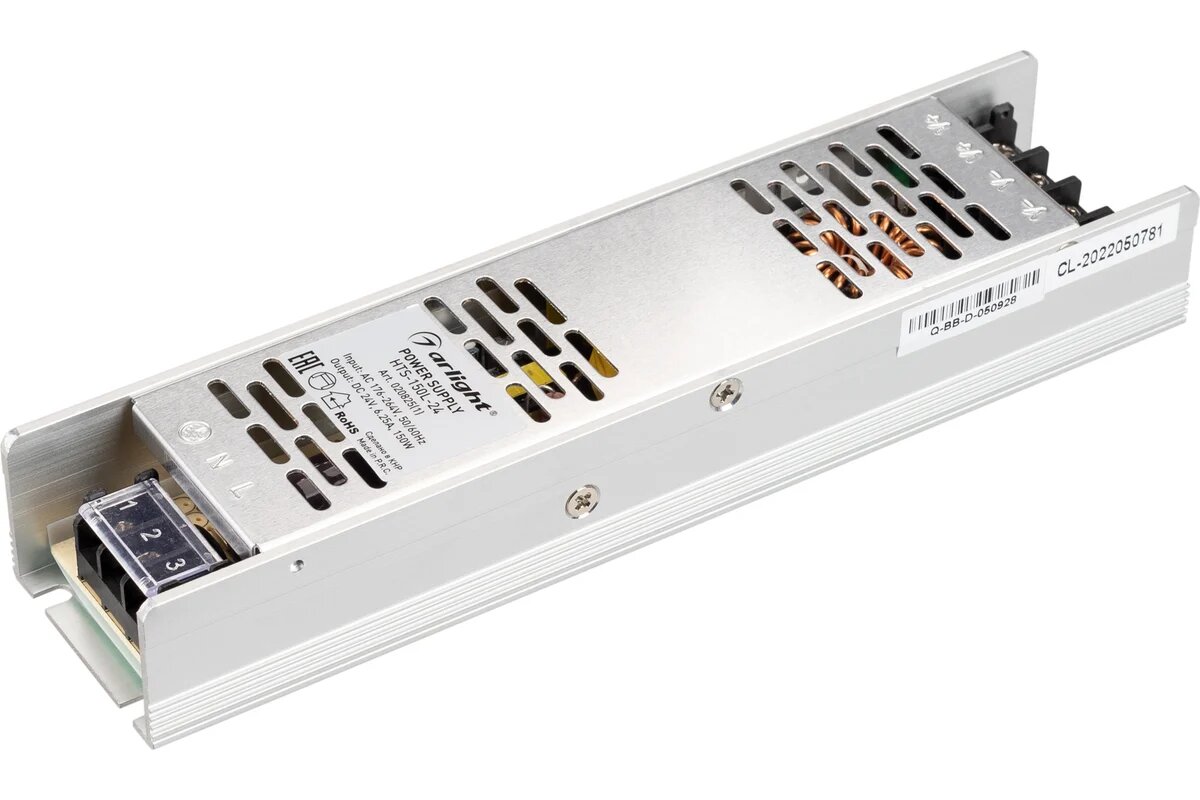 Блок питания для светодиодных лент Arlight HTS 24V 150W IP20