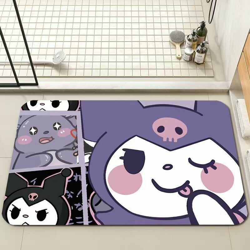 KUROMI Коврик придверный KUROMI, 0.4 x 0.6 м