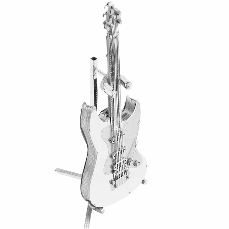 Metal 3D-puzzle Musical Instrument Guitar Model For Kids or Adults
