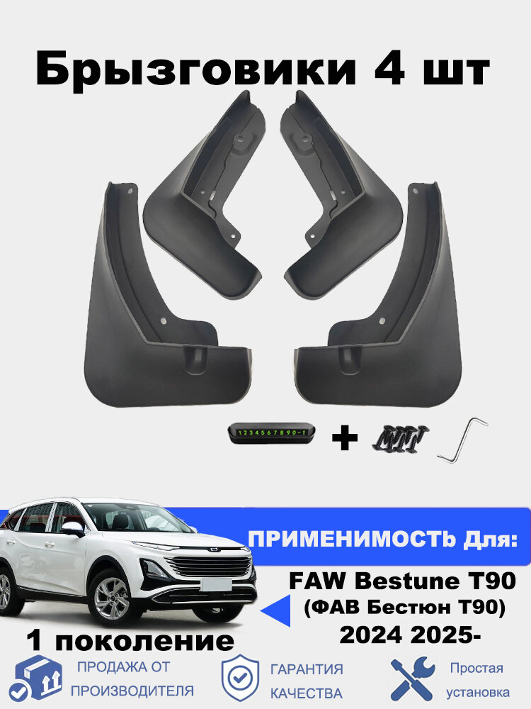 Крыло автомобильное, арт. FAW Bestune T90-D154