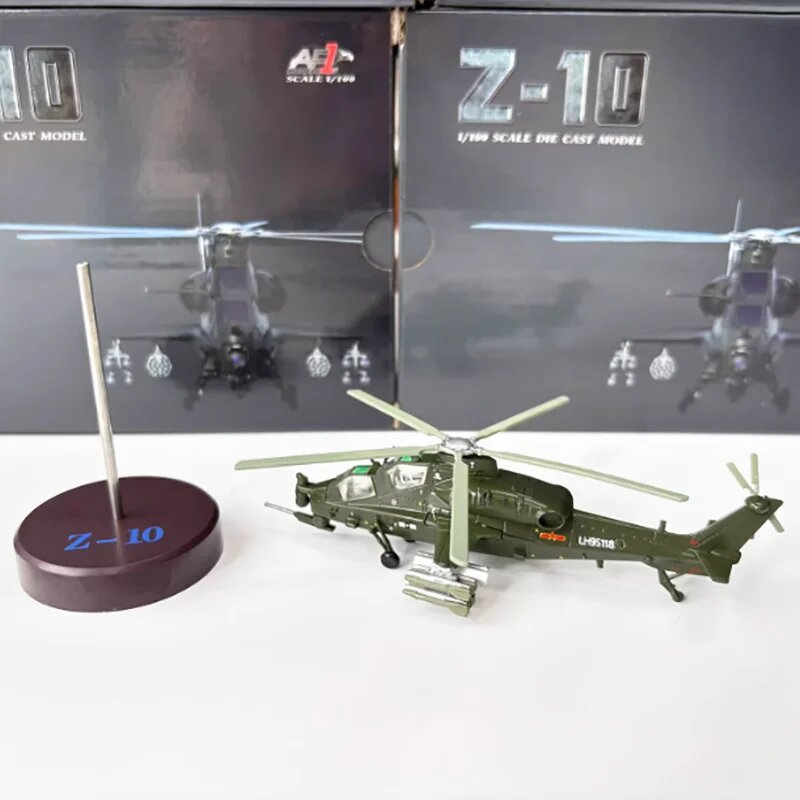 Статичная модель вертолета HYINUO Z-10 1:100