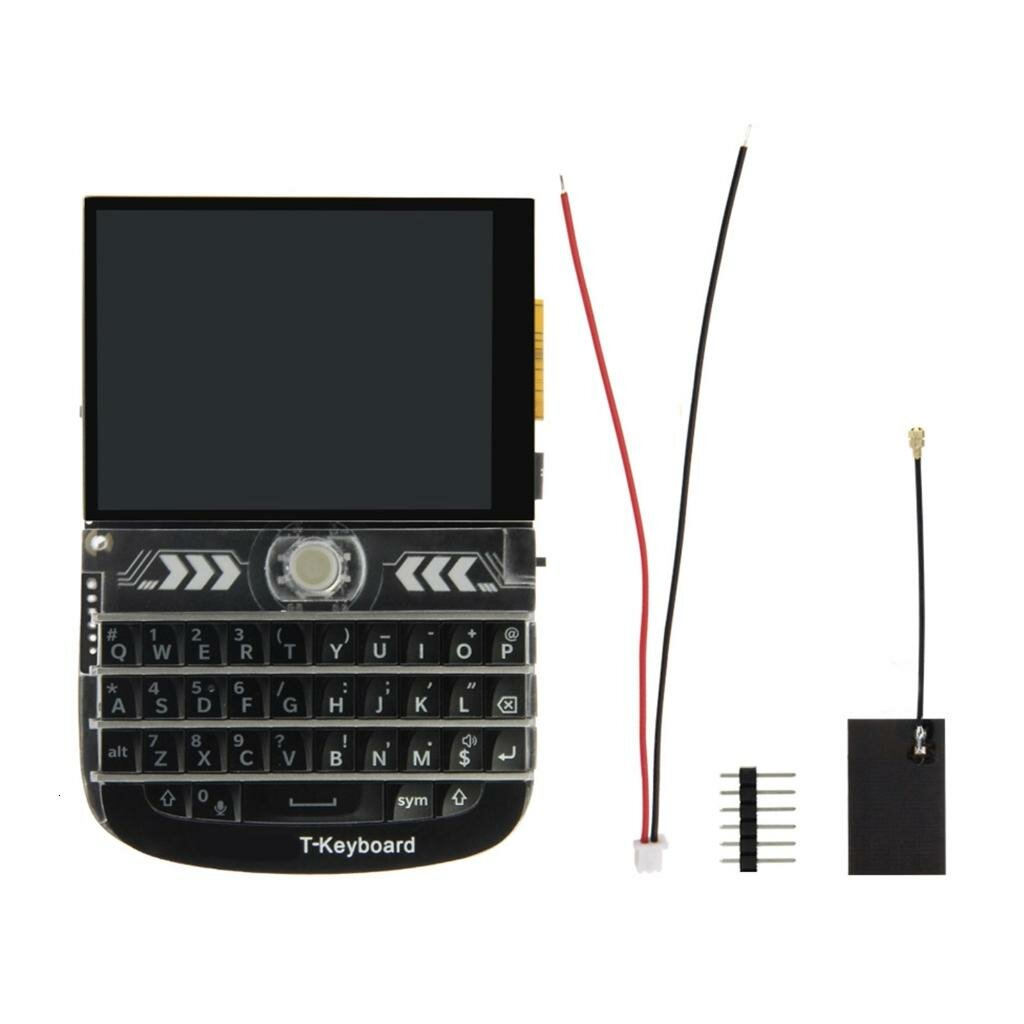 Модуль разработки T-Deck ESP32-S3 с ЖК-дисплеем 2,8″, Черная клавиатура 433MH