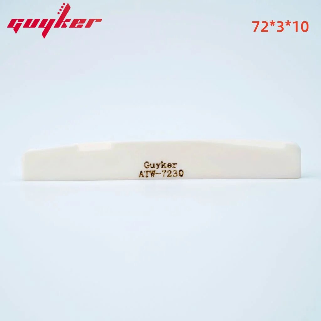 Гайка Guyker ATW-7230 для акустической гитары, белая
