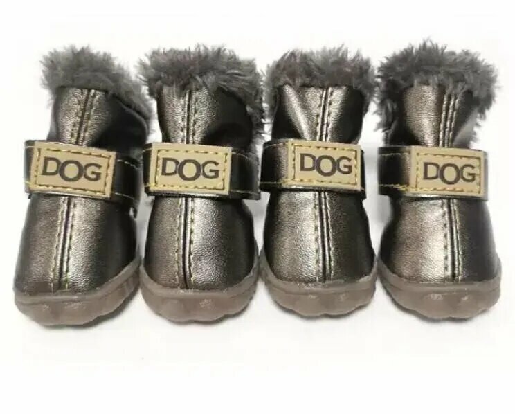 Ботинки для собак Arnydog DOG темно-серый, размер 5# (6 см). Обувь для собак мелких и средних пород