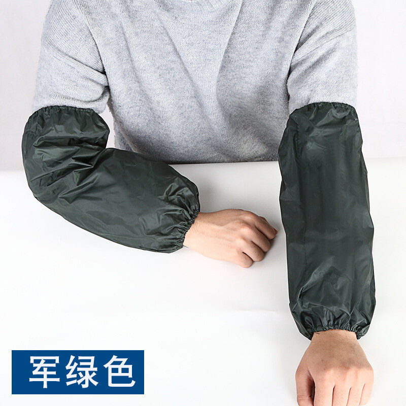 Белые Охрана труда рабочие износостойкие рабочие манжеты для мужчин и женщин Кухонные домашние манжеты