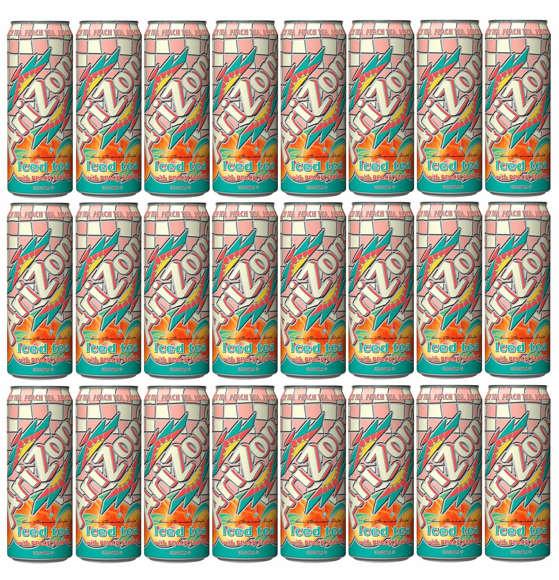 Arizona Iced Tea Peach (Персик) 650мл (24)