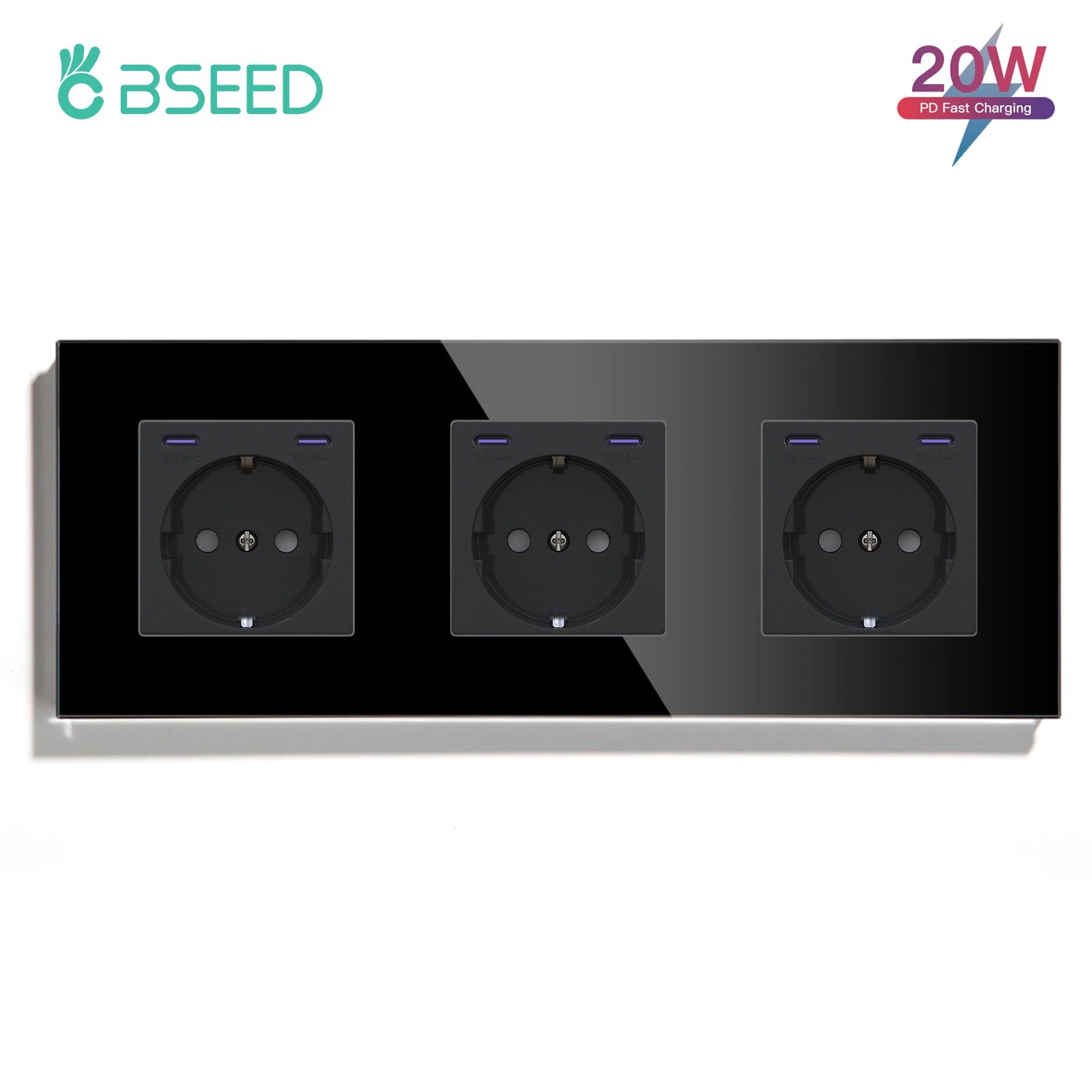 BSEED PD быстрая зарядка настенная розетка