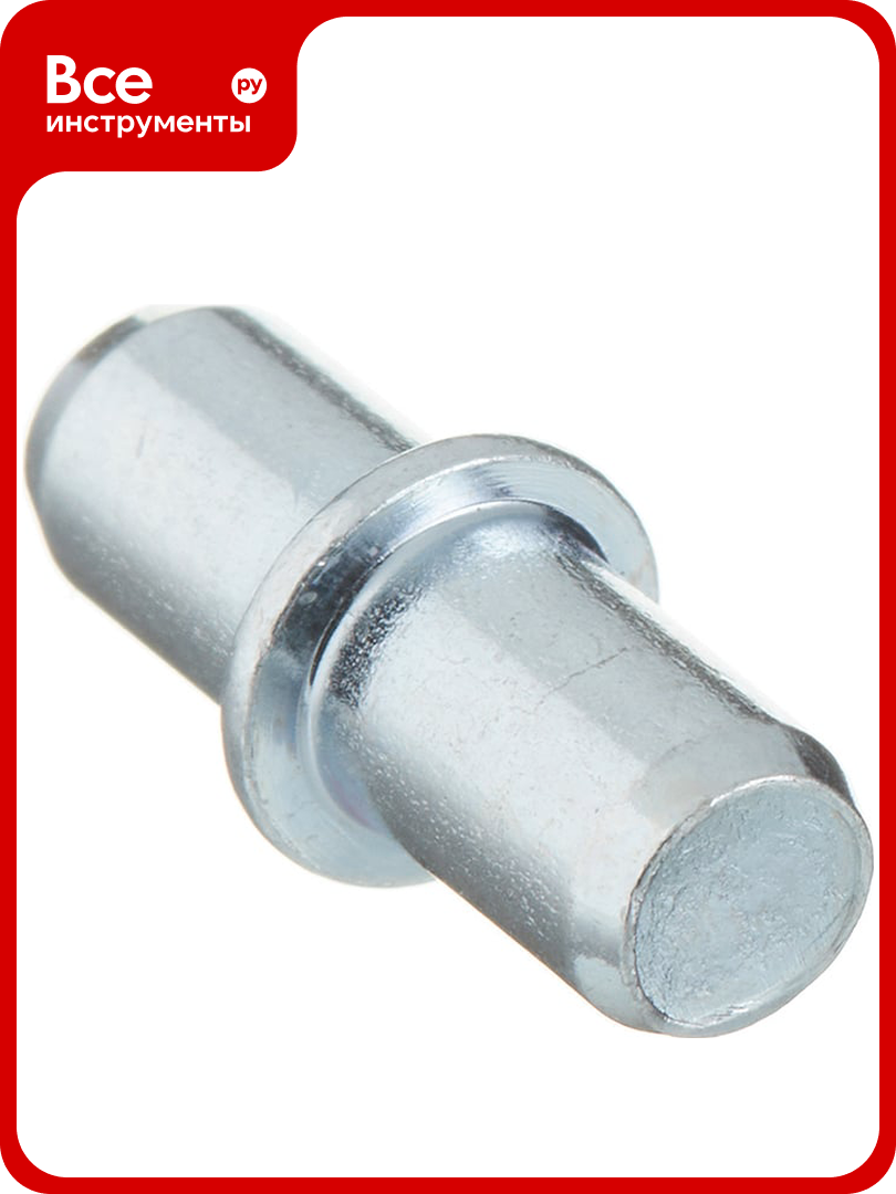 Полкодержатель Скобяной металлический (50 шт) Хедер 002511