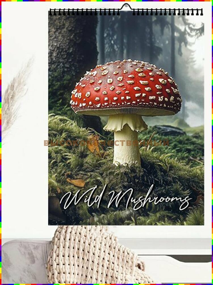 Календарь диких грибов на 12 месяцев красота природы каждый день