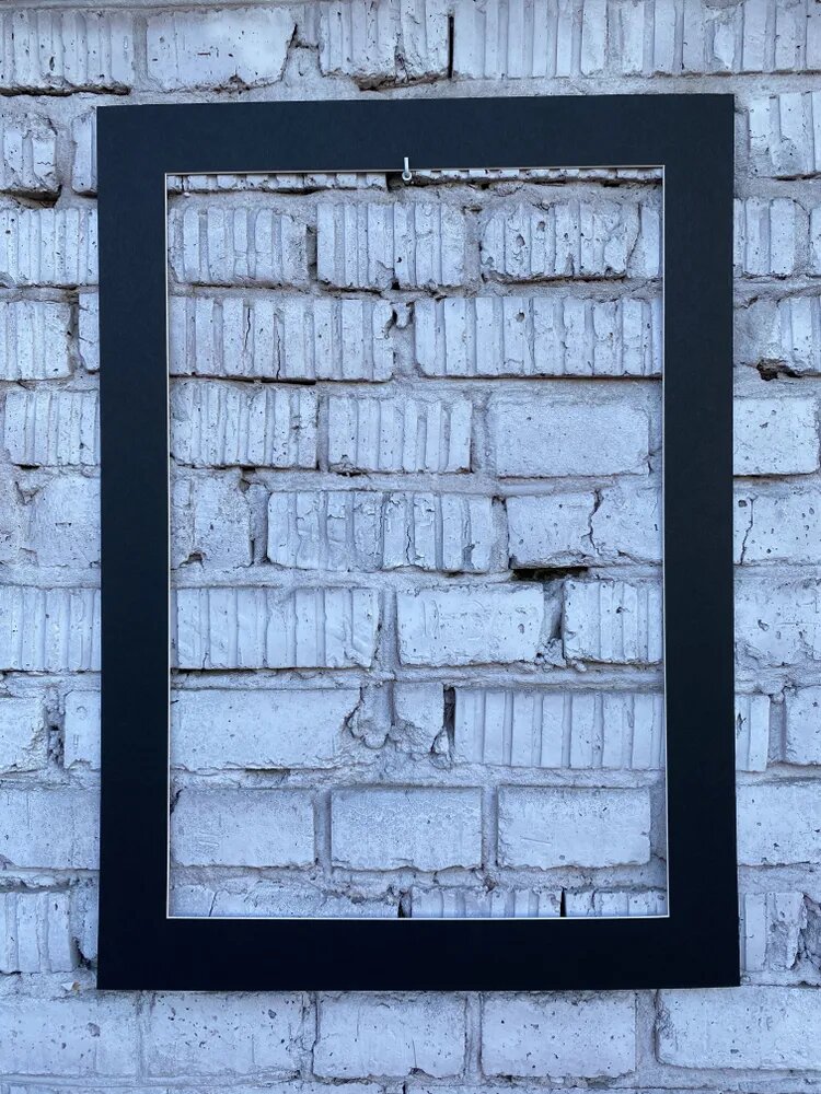 Паспарту бюджет 40х50 см черный