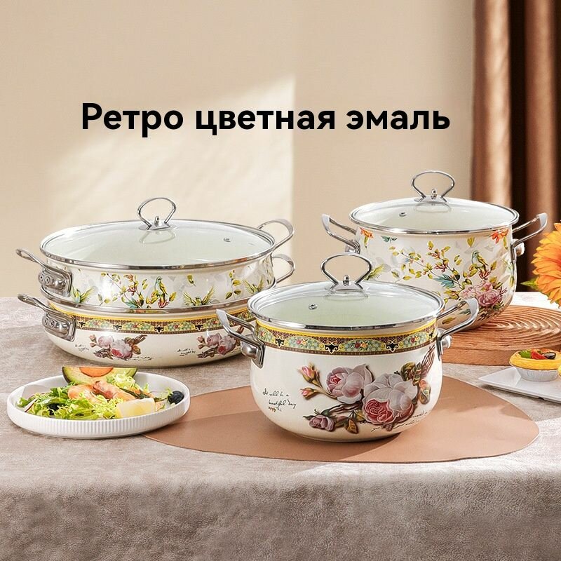 Кастрюля, Эмаль — фото 1