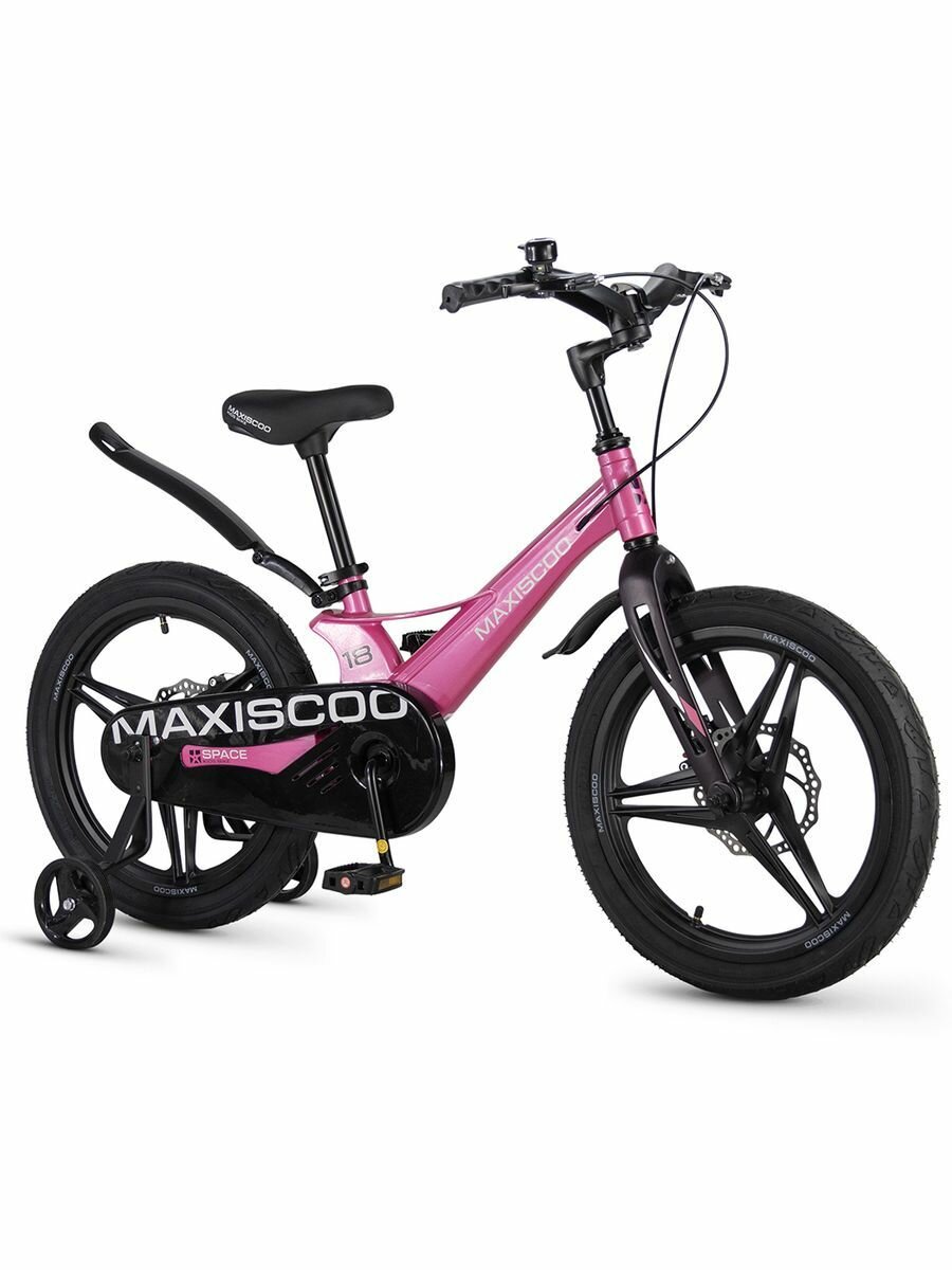 Велосипед детский двухколесный Maxiscoo SPACE Deluxe 18 (2026) MSC-S1853D