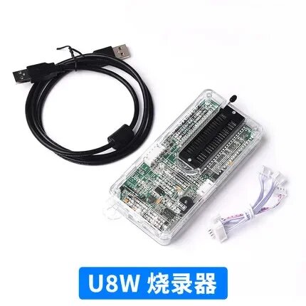 STC загрузка STC U8W горелка STC USB-Link 1D эмулятор автономный U8W программатор запись при сгорании