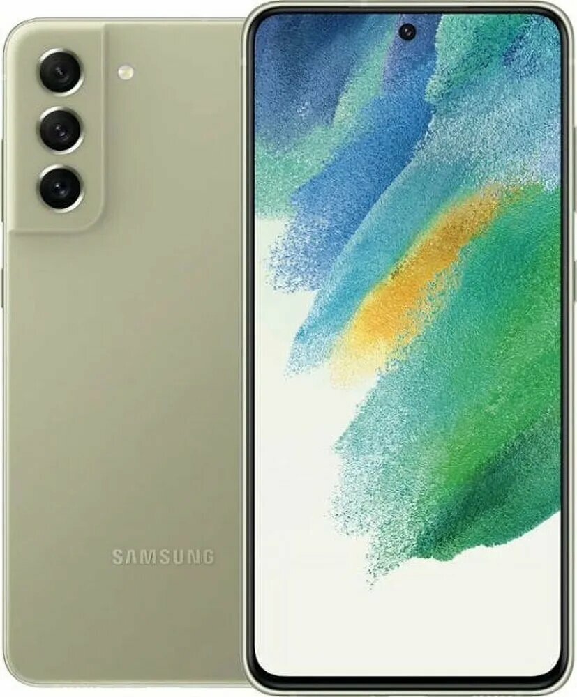 Восстановленный Samsung Смартфон Samsung Galaxy S21 FE Global 8/128 ГБ, зеленый