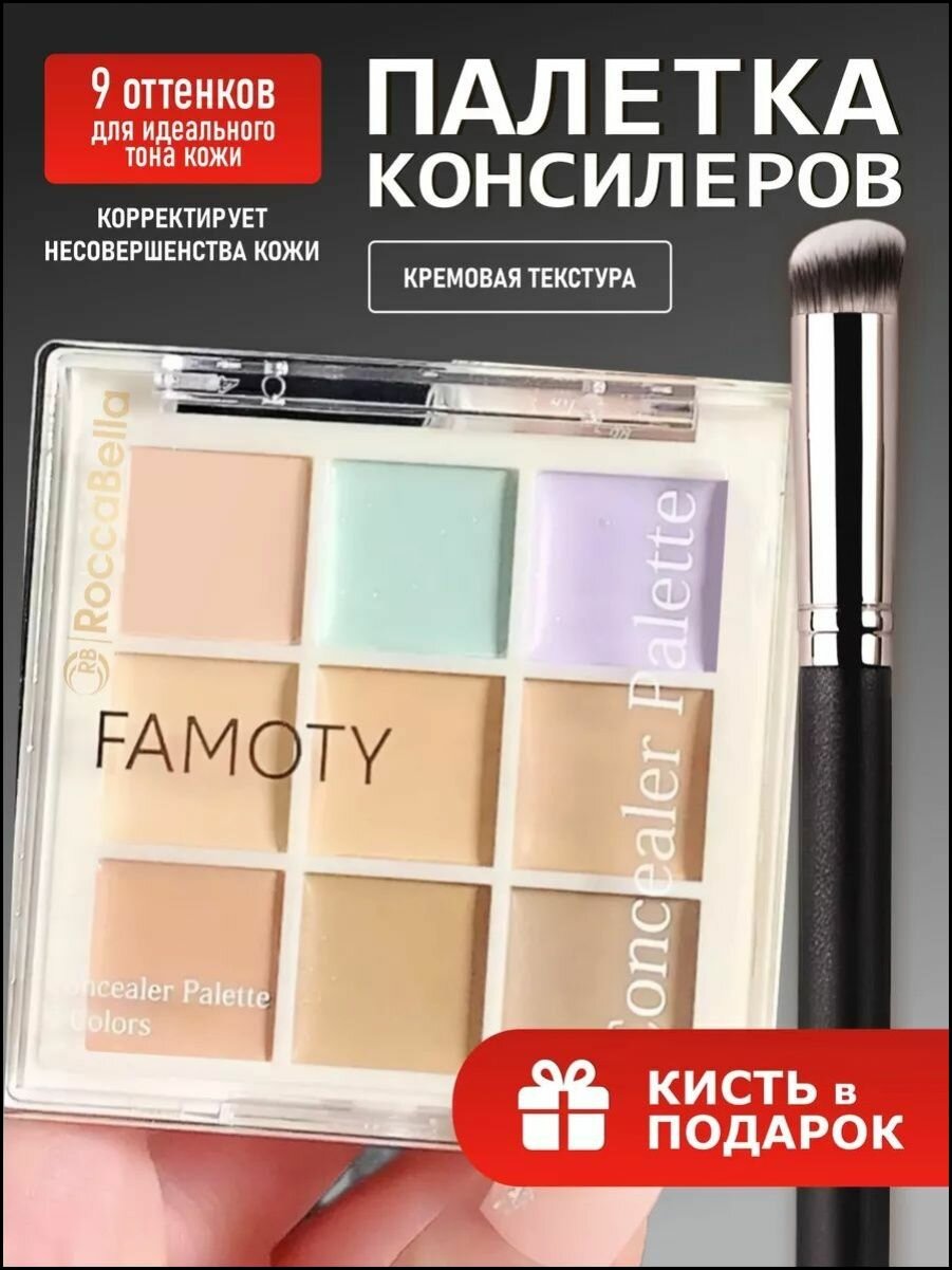 Консилер под глаза палетка корректоров