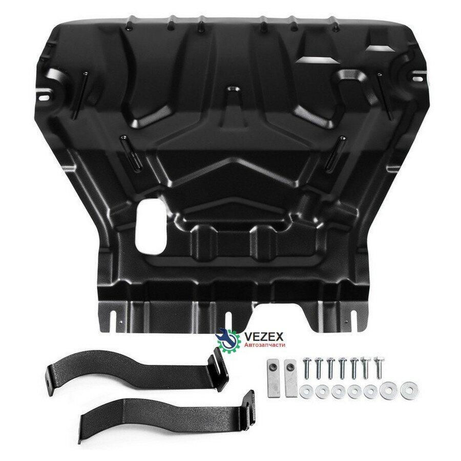 AUTOMAX AM51112 защита картера и КПП! сталь 1.5мм, с крепежом, без Webasto\ Skoda Octavia A7 1.4-1.8 13-20