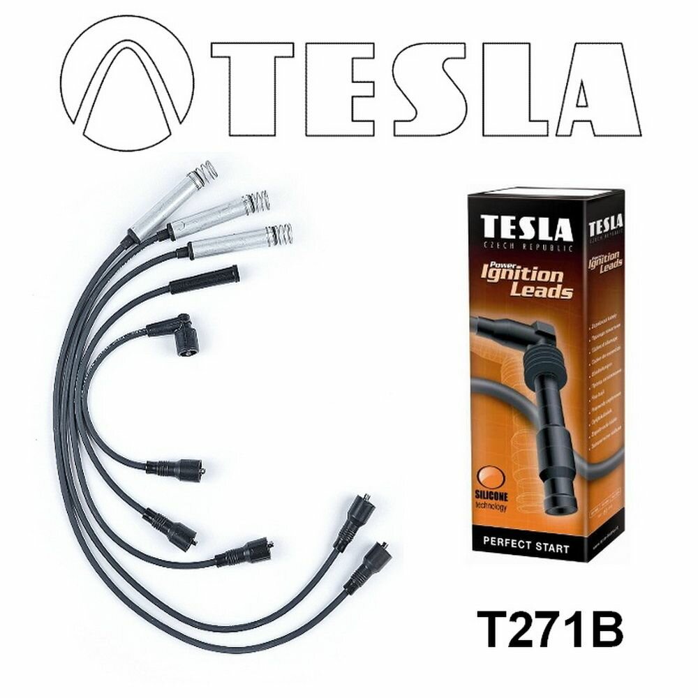 Провода высоковольтные компл. TESLA