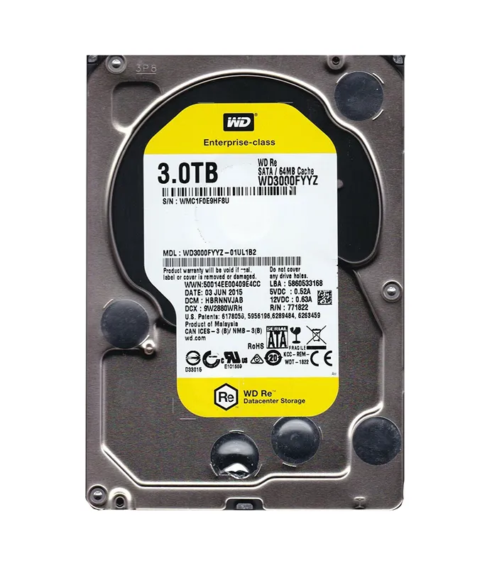 Жесткий диск Western Digital WD3000FYYZ, 3 ТБ
