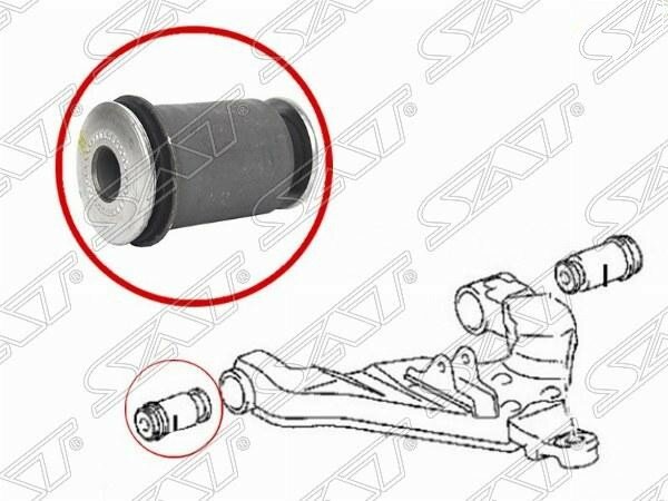 Сайлентблок SAT ST-48061-25010 рычага Toyota Hiace 07-20