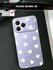 Чехол на Tecno Spark 50 / Текно Спарк 50 с принтом Белые сердечки, прозрачный