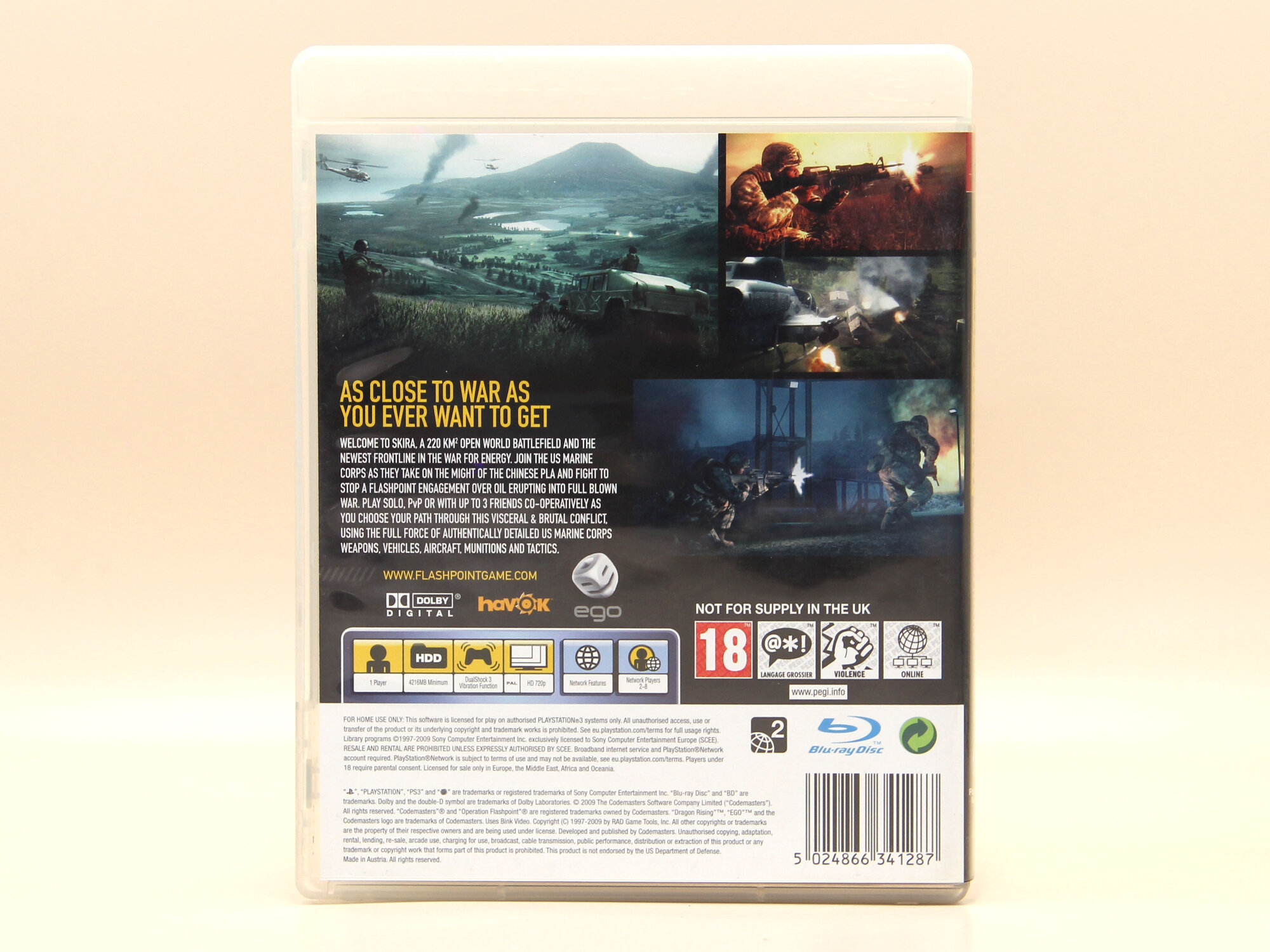 Operation Flashpoint Dragon Rising (PS3) — фото 1