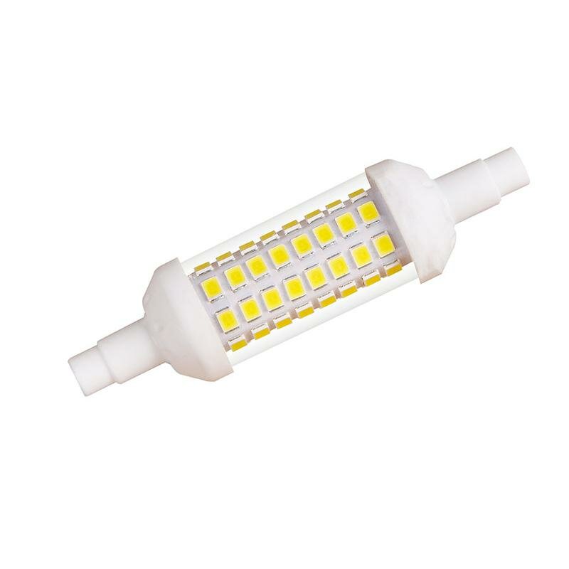 Лампа LED-J78-6W/4000K/R7s/CL PLZ06WH светодиодная прозр. колба картон Uniel UL-00009187