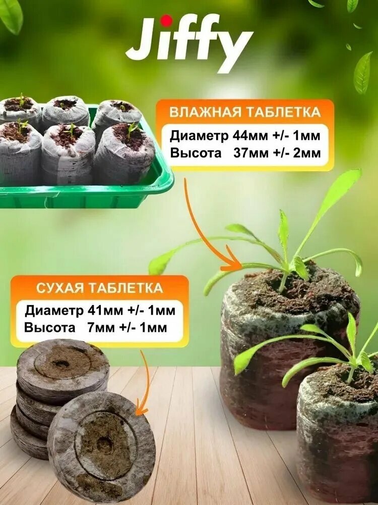 Таблетки торфяные — фото 1