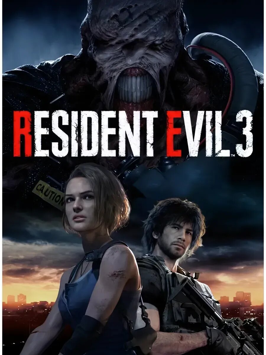 RESIDENT EVIL 3 Remake, игра для ПК (на флешке USB)