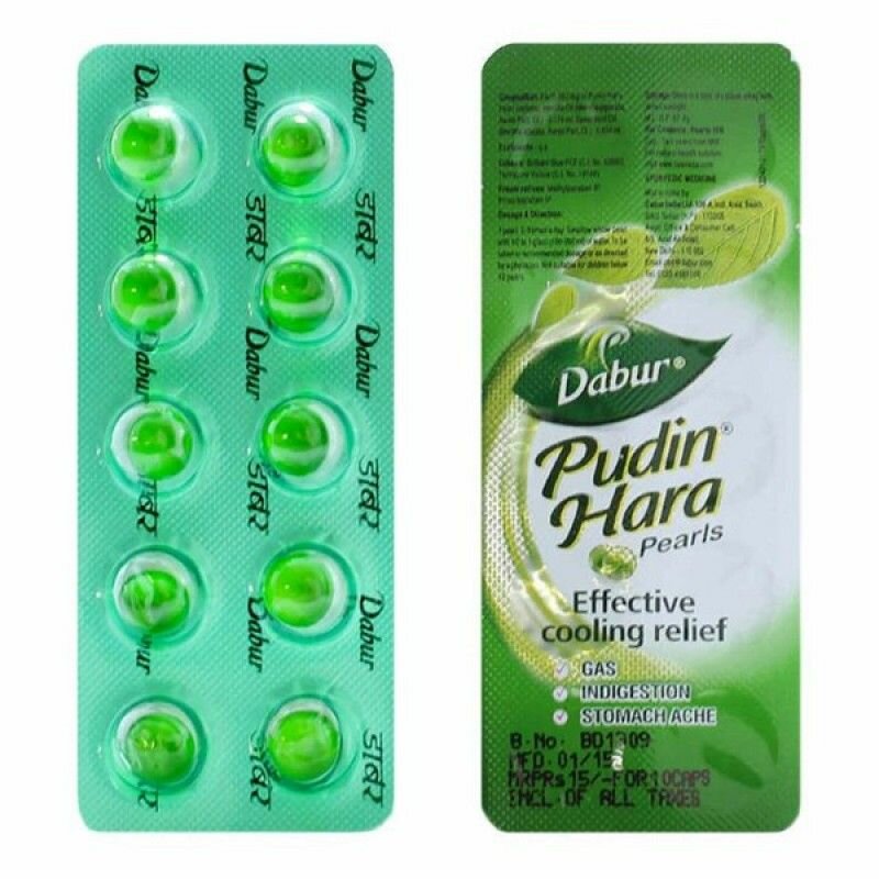 Пудин Хара Дабур (Pudin Hara Dabur), 10 капсул