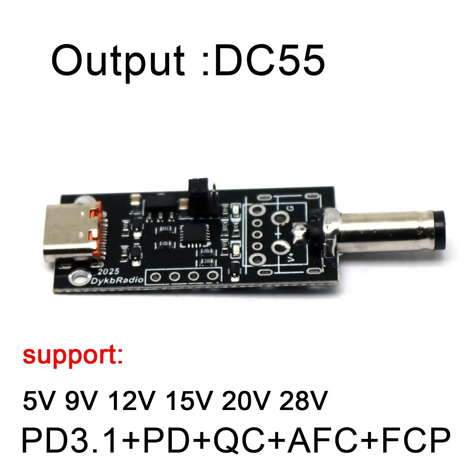DykbRadio PD3.1 Decoy Быстрая зарядка для моделей самолетов