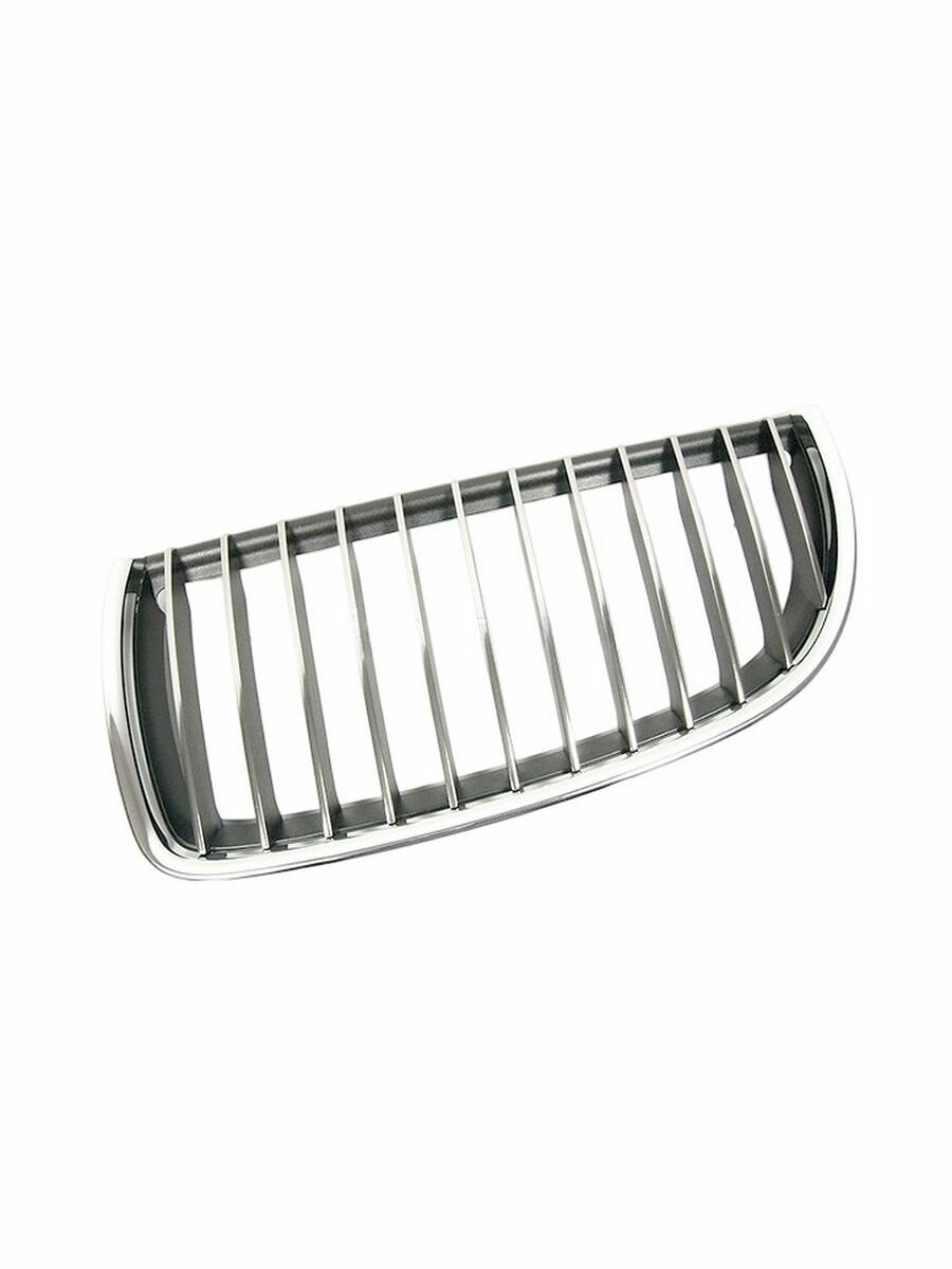 Решетка радиатора левая (хром/черный) AP BM34009300L00 для BMW 3 / БМВ